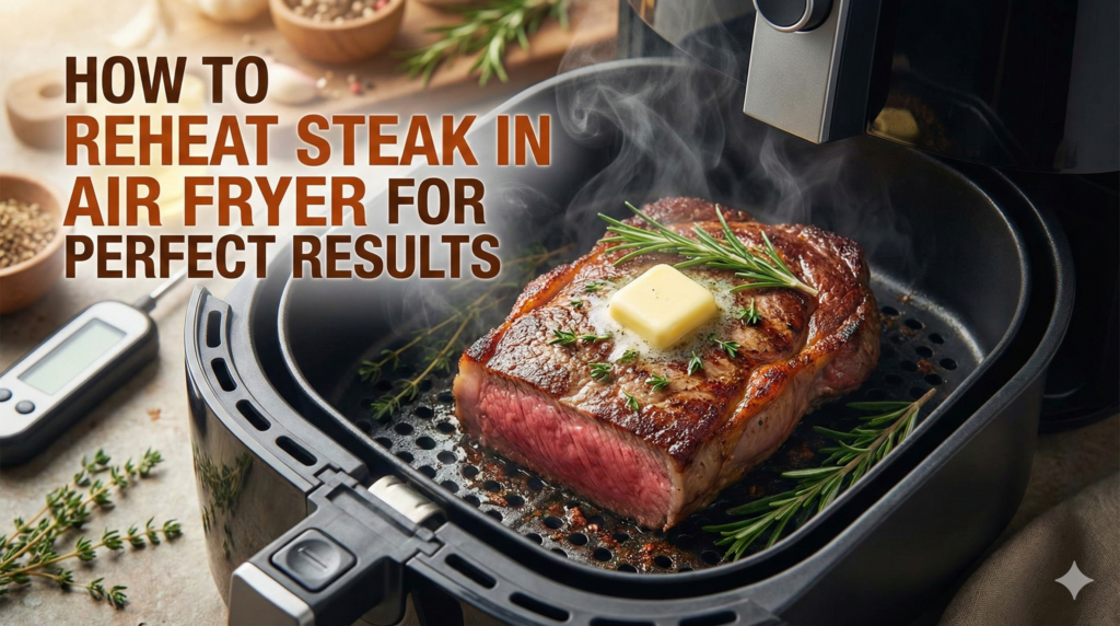 How To Reheat Steak In Air Fryer - cookhavenly.com